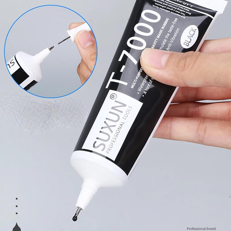 New 15/50/110ML T7000 Black Contact Cellphone Tablet Repair Adhesive T ...