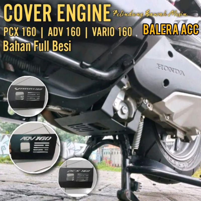 MESIN Engine Cover Lower Engine Protector ADV 160 PCX 160 VARIO 160 ...
