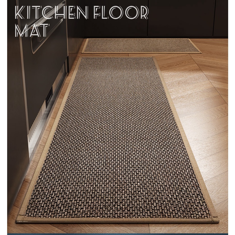 Kitchen Mat, Rubber Non Slip Kitchen Mats Washable, Absorbent Runner ...