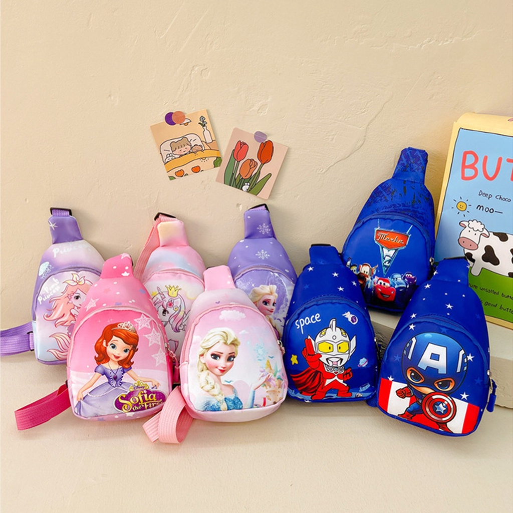 BBD Children's Cartoon Crossbody Sling Bag HMB030 Beg Kanak-kanak ...