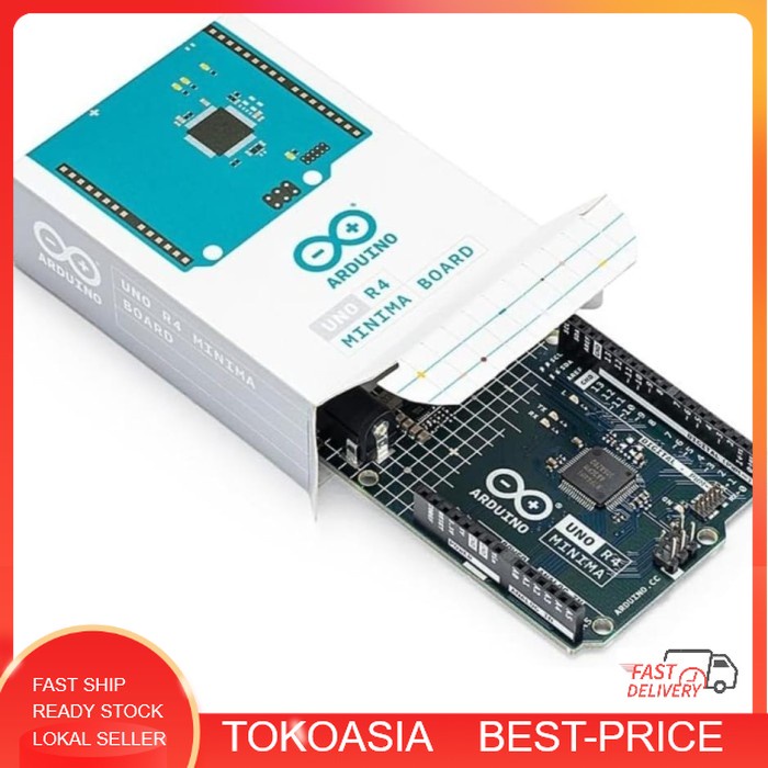 Arduino UNO R4 Minima Board original Made in Italy | Shopee Malaysia