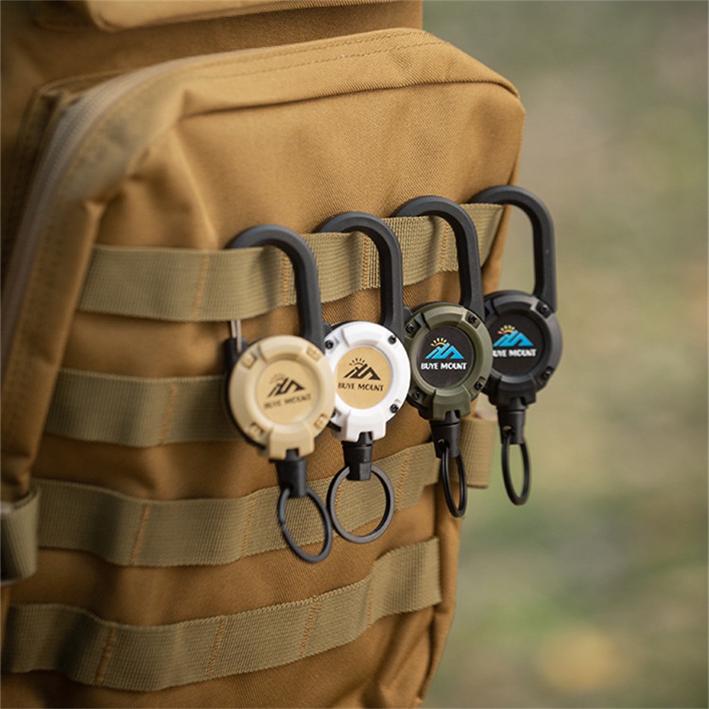 Outdoor Tactics Easy To Pull Buckle Retractable Steel Wire Rope Buckle ...