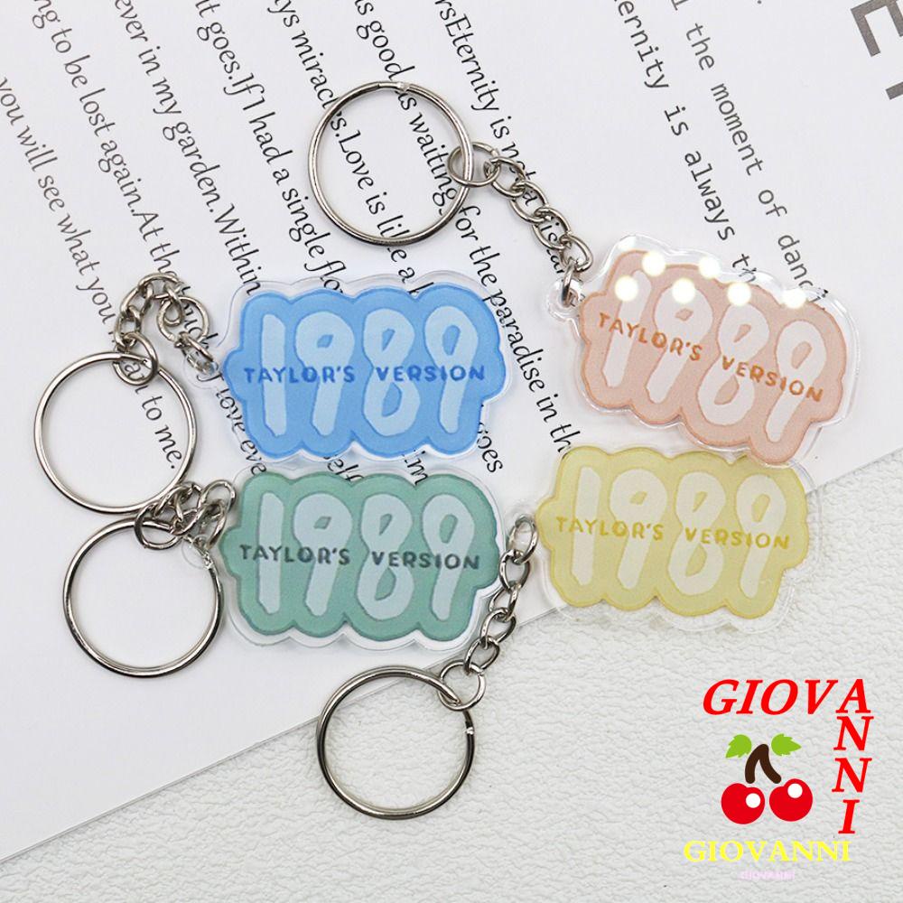 GIOVANNI Singer Taylor Swift Keychain, Mini Fashion Taylor Swift CD ...