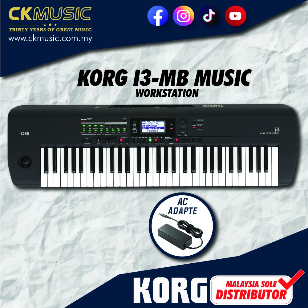 Korg i3 Music Workstation Keyboard | Shopee Malaysia