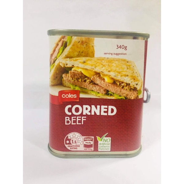 Coles Corned Beef 340g | Shopee Malaysia