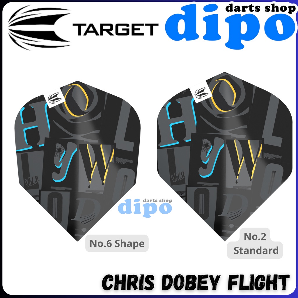 TARGET CHRIS DOBEY G1 Pro.Ultra Flight (9pcs) - TARGET Darts Flight ...