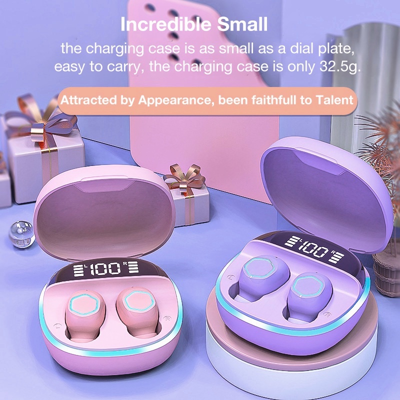 M21 Macaron TWS Bluetooth Earphones Wireless Earbuds with Mic Stereo ...