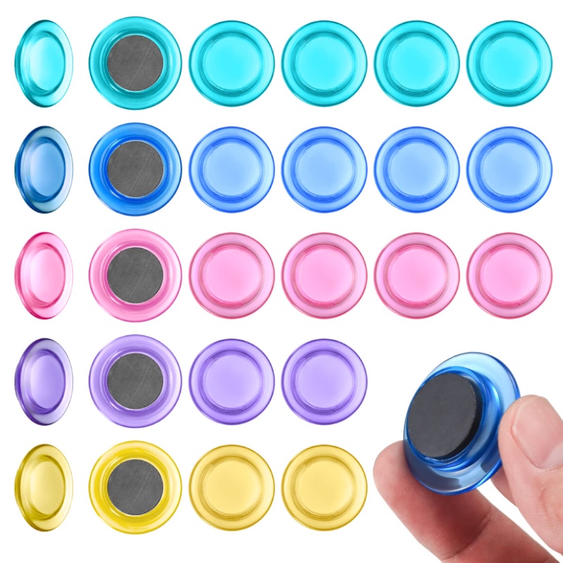 Whiteboard Magnets Round Notice Board Planning Refrigerator Magnets ...