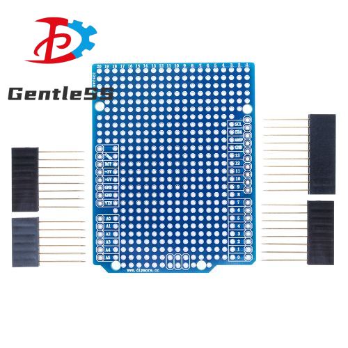 Arduino Prototype Pcb Prototype Expansion Board Blue With 4 Long Needle