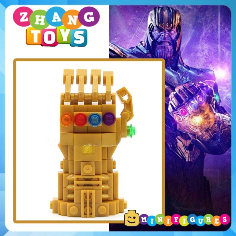 Thanos Infinity Gauntlet Minifigures Lele D067 Model Puzzle Toy ...