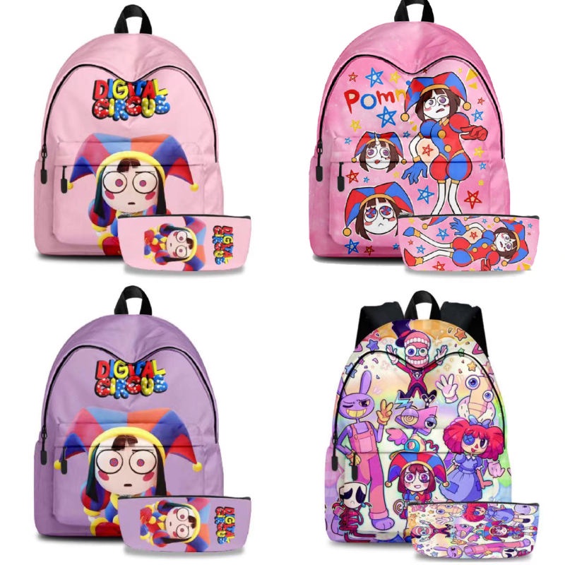 Pomni backpack for kids The Amazing Digital bag 222 | Shopee Malaysia