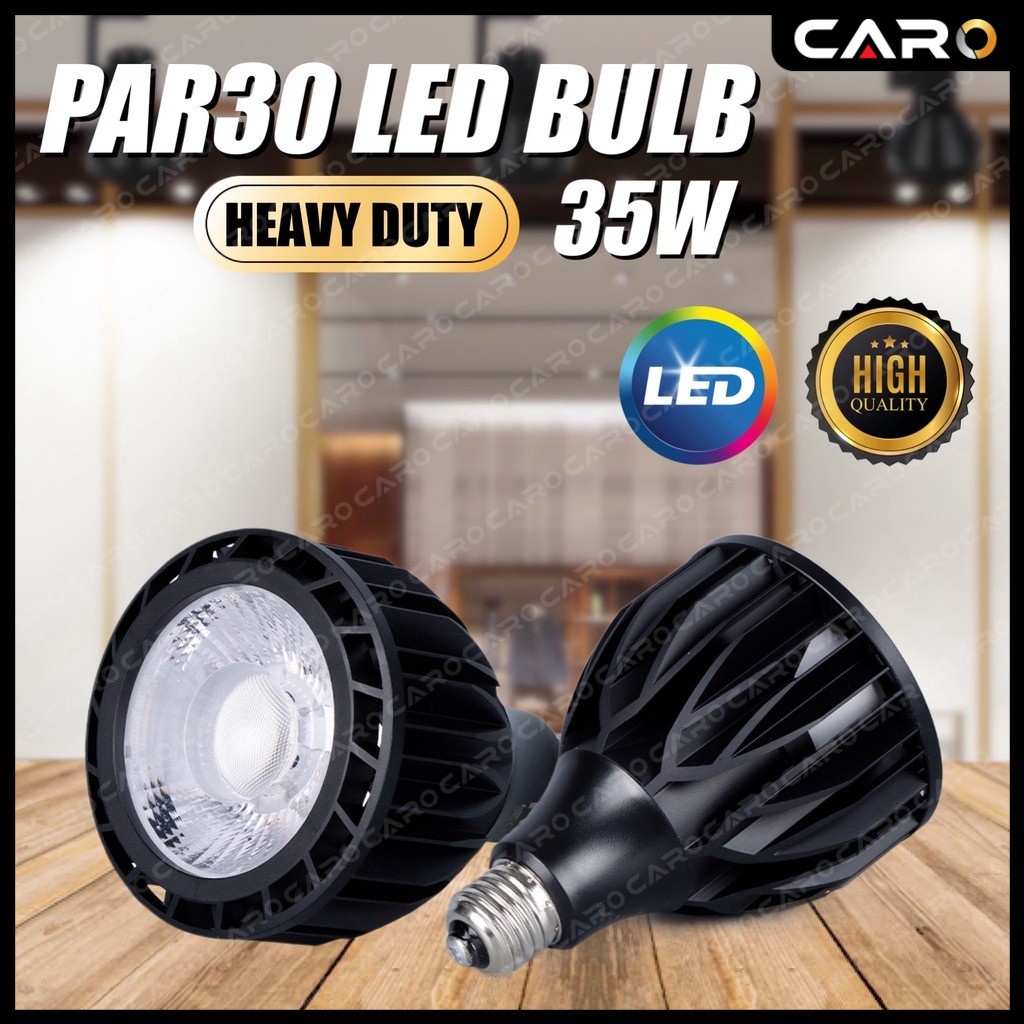 High Quality Par30 35w E27 Cob Led Spotlight Bulb Lamp 3000k 4000k