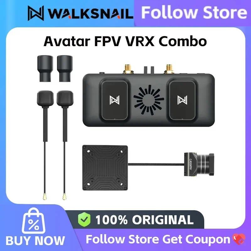Walksnail Avatar VRX 4km 4 Antenna HDMI-Compatible 1080P/60FPS HD Pro ...