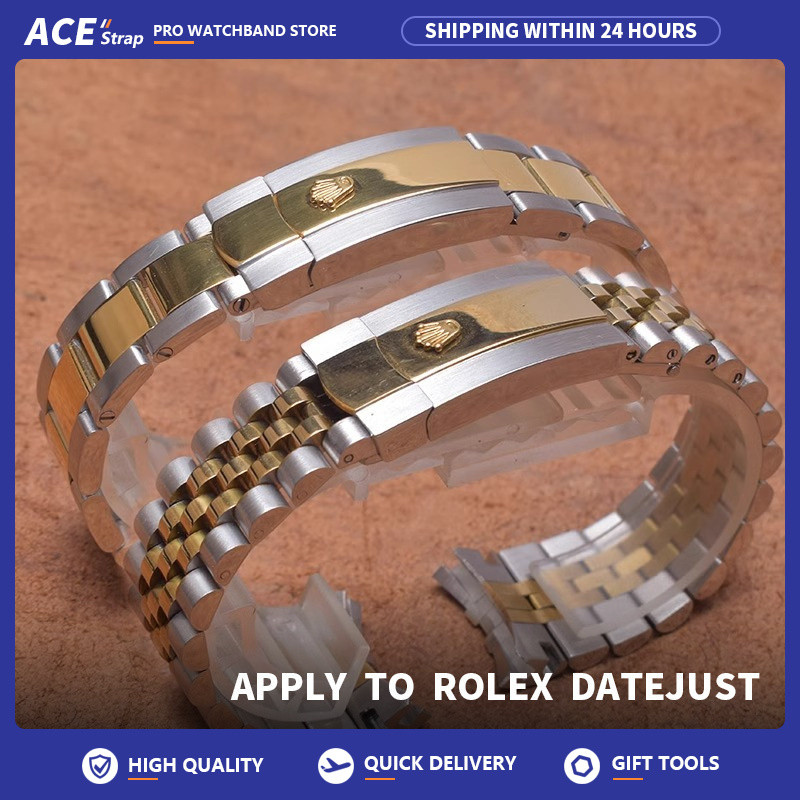 Apply to Rolex Datejust New Stainless Steel Watch Strap 20mm 21mm With ...
