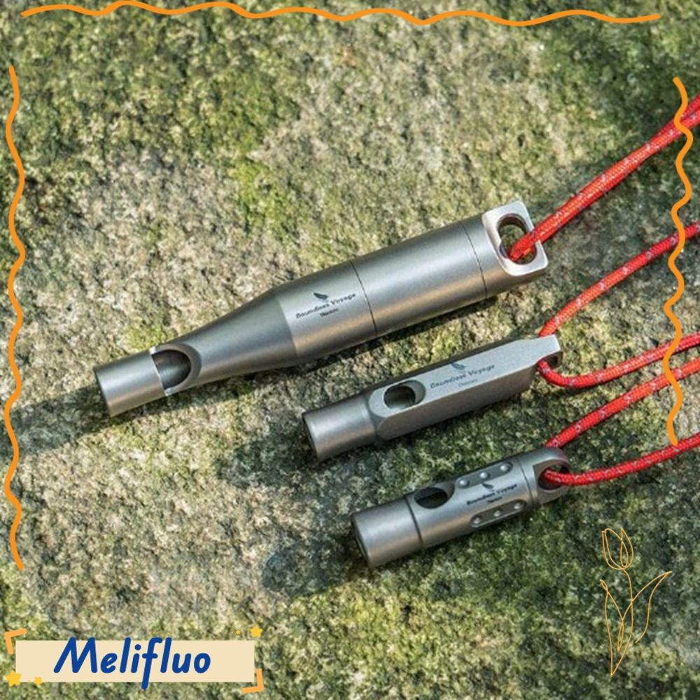 MELIFLUO Loud Lightweight Whistle, Portable Multistyles Waterproof ...
