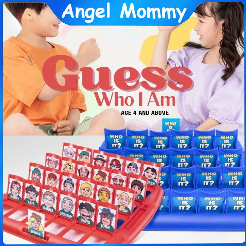 Guess Who Board Game Table Family Game Interactive Character Logical ...