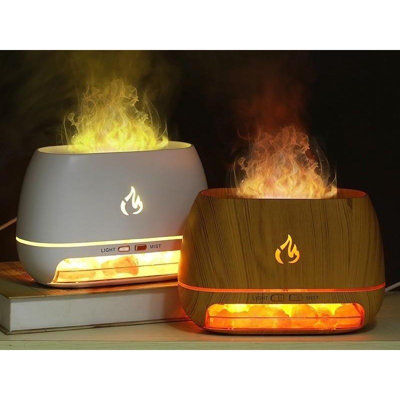 2-dalam-1 Penapis Udara&Lampu Garam Pelembap Aromaterapi Reka Bentuk ...