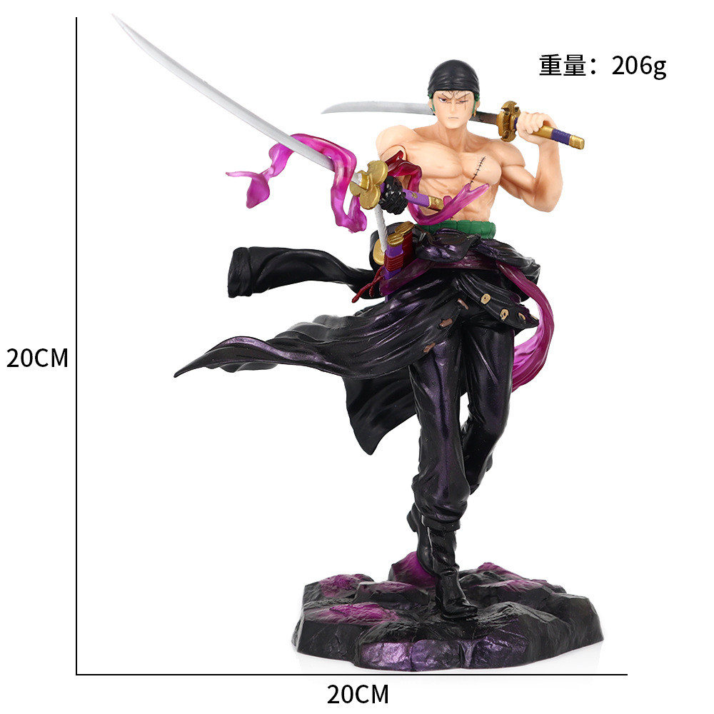 Kit garaj Anime Stand Posture Three Knife Stream alat letak barang ...