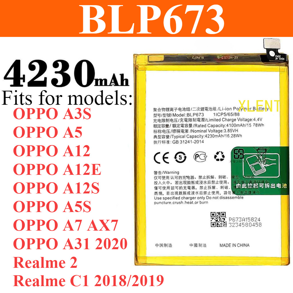 For Oppo A3S A5S A5 A12 A12E A12S A31 2020 Realme 2/C1 2018/2019 ...