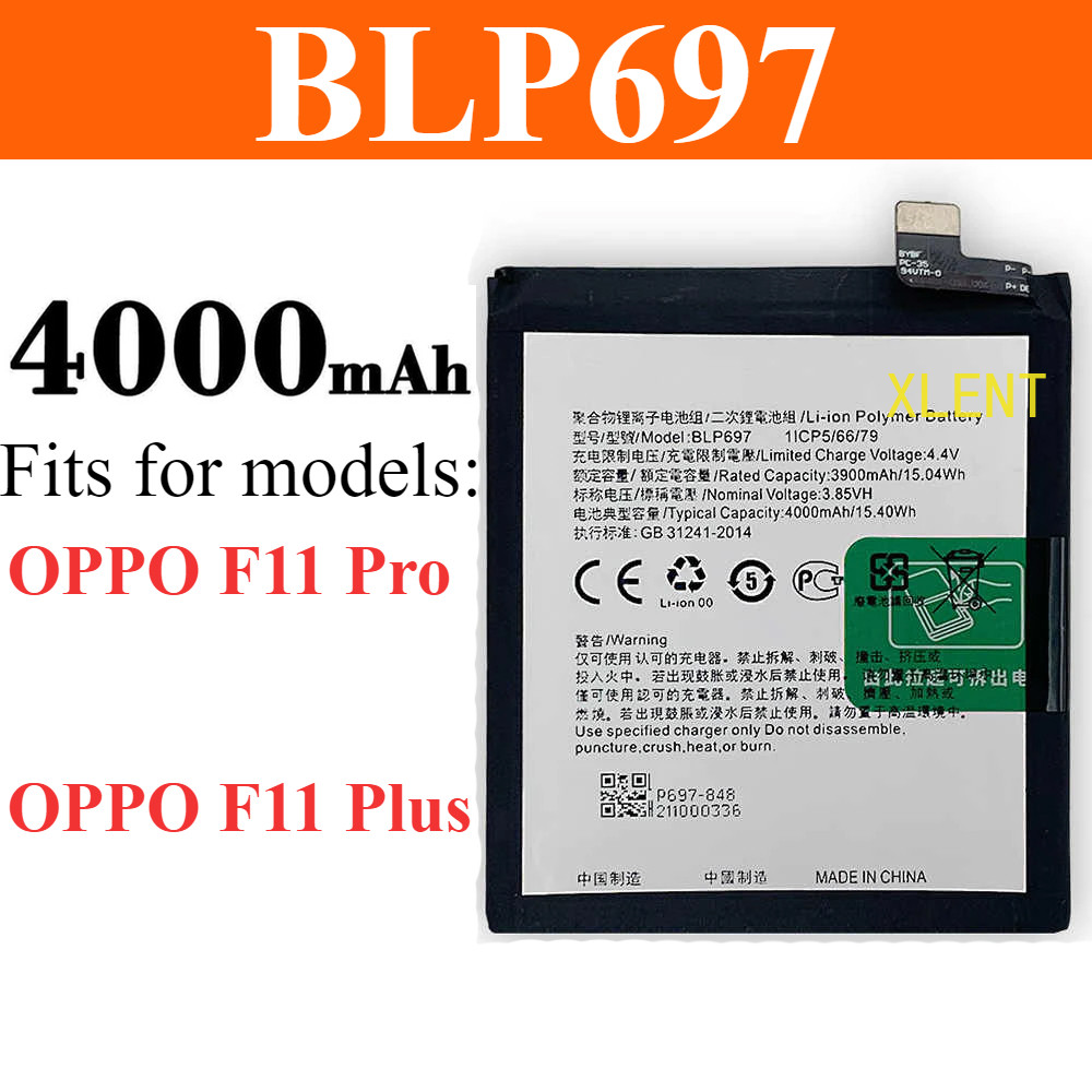 For Oppo F11 Pro F11 Plus Battery BLP697 Battery | Shopee Malaysia