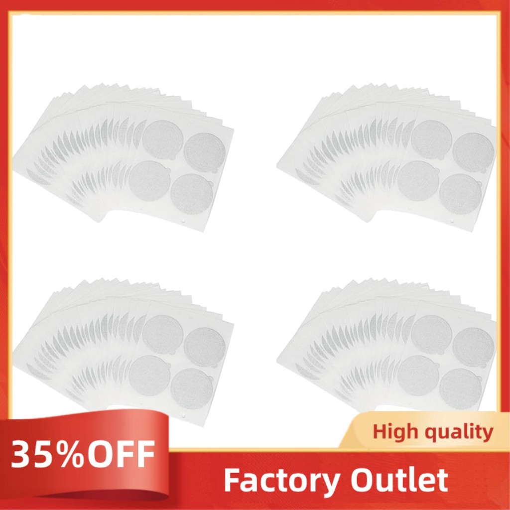 400Pcs Adhesive Aluminum Foil Lids Seals Stickers for Filling ...