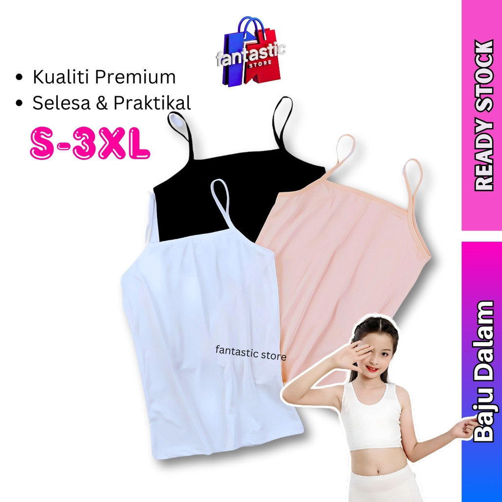 Tiub Tube Bra Teenage bra Baju dalam budak sekolah Women Stretch ...