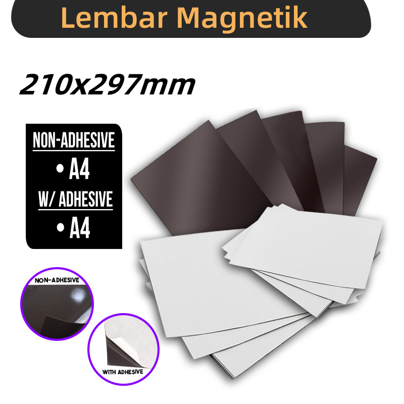 Original Magnetic sheet magnet sheet Size A4 1mm (Plain or Without ...