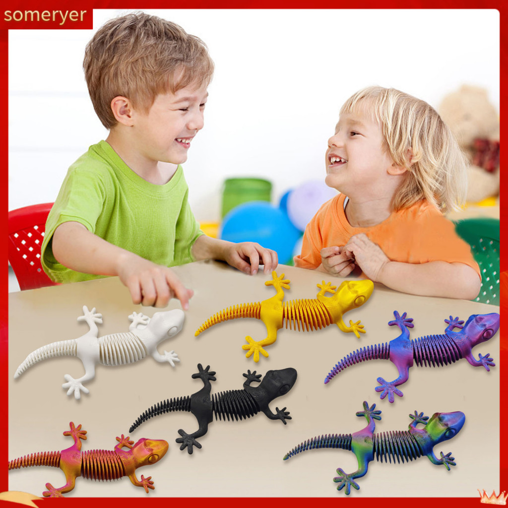 someryer| Lizard Collectible Toy Realistic Lizard Sculpture Articulated ...