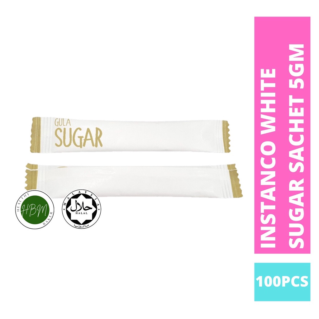 (WHOLESALE) Healthy Baker White Sugar Sachet / Creamer Sachet / Brown ...