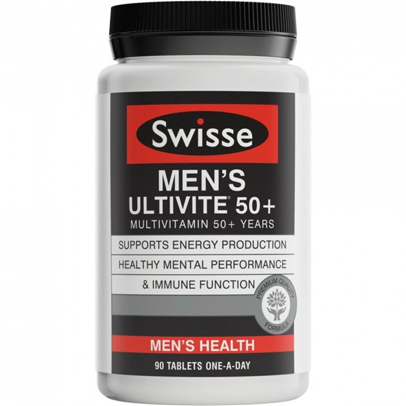 Swisse Men's Ultivite 50 Multivitamin 90 Tablets Australia | Shopee Malaysia