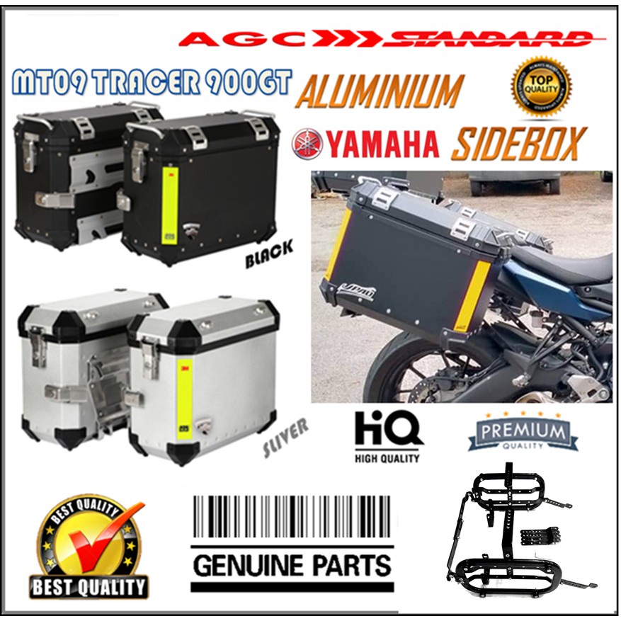 YAMAHA MT09 TRACER 900GT FULL ALUMINIUM SIDE BOX HIGH QUALITY WATER ...