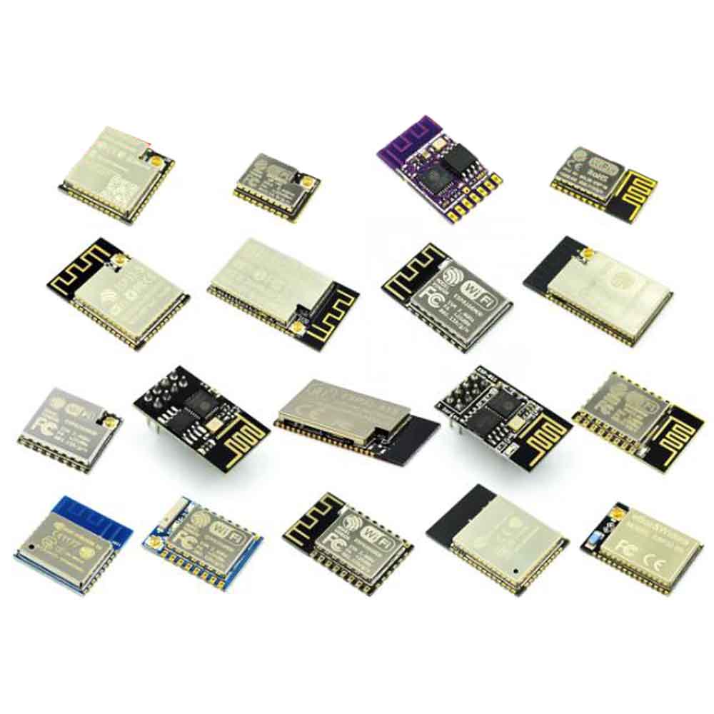 ESP8266 ESP-01 ESP-01S ESP-07 ESP-07S ESP-12 ESP-12E ESP-12F ESP-32S ...