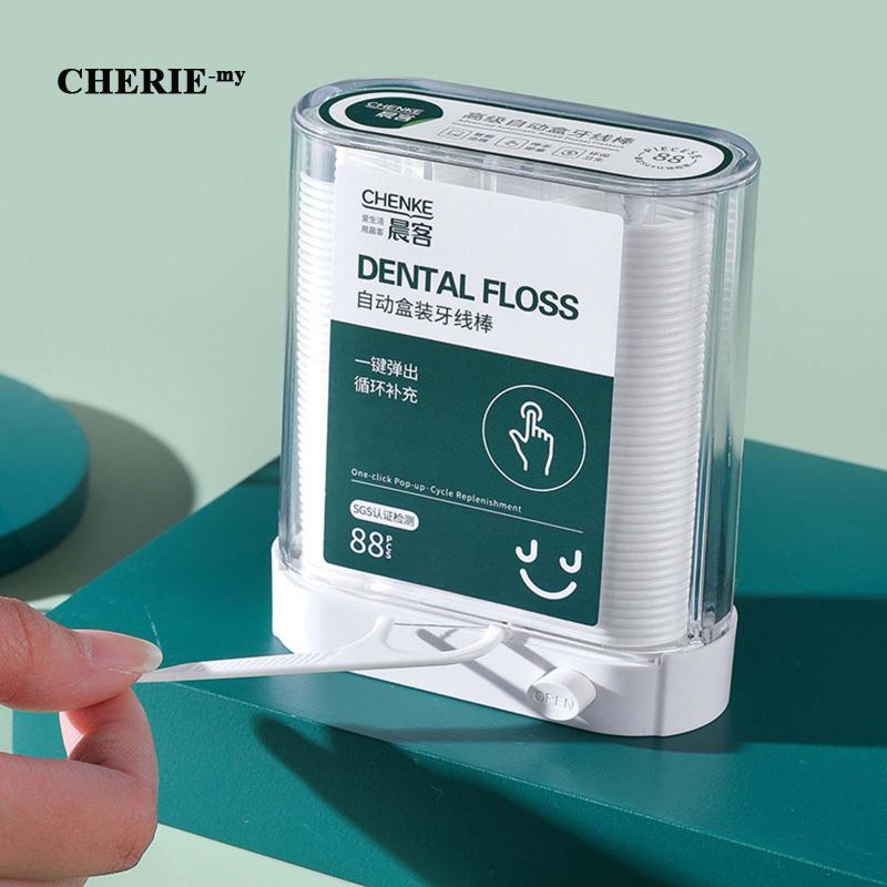 [In Stock] Floss Pick Dispenser Up Automatic Holder Floss Convenient ...