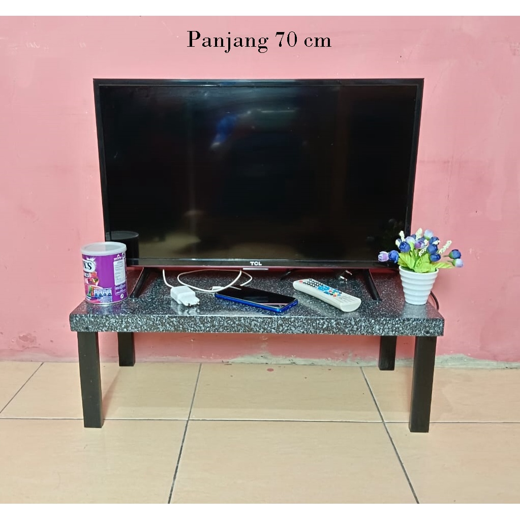 KAYU HITAM Tv Table Tv Rack Monitor PC Lcd Plywood Multiplex Latest ...