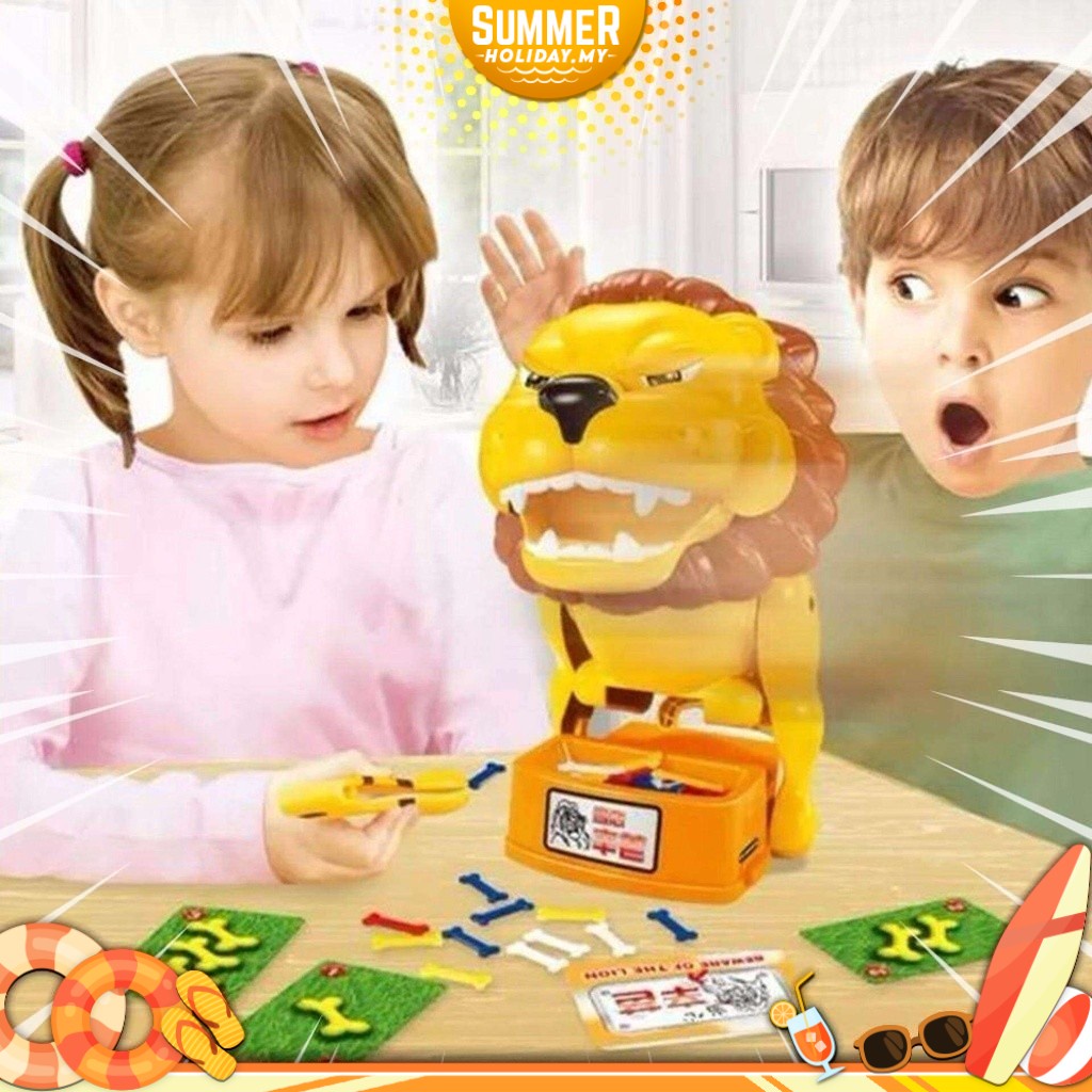 Fierece Lion Beware Of The Board Game Family Fun King of the Jungle ...