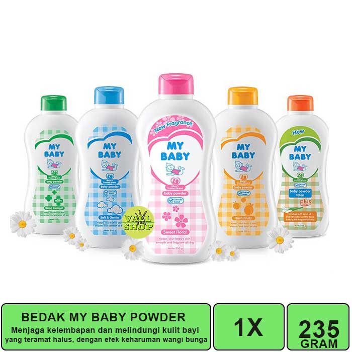 My BABY POWDER 235+59 GRAM (EXTRA 25%) | Shopee Malaysia