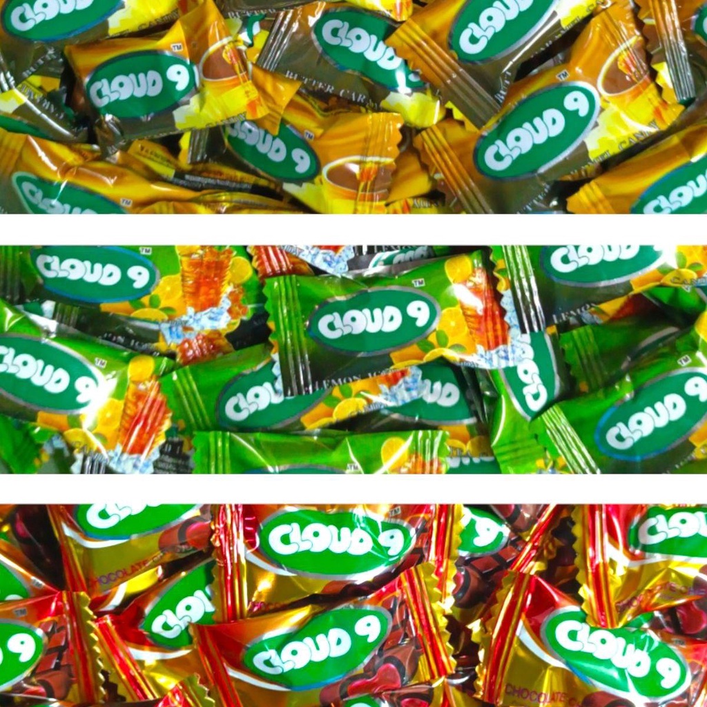 Gula Gula Cloud 9 Chocolate / Cloud 9 Ice Lemon Tea Candy / Butter ...