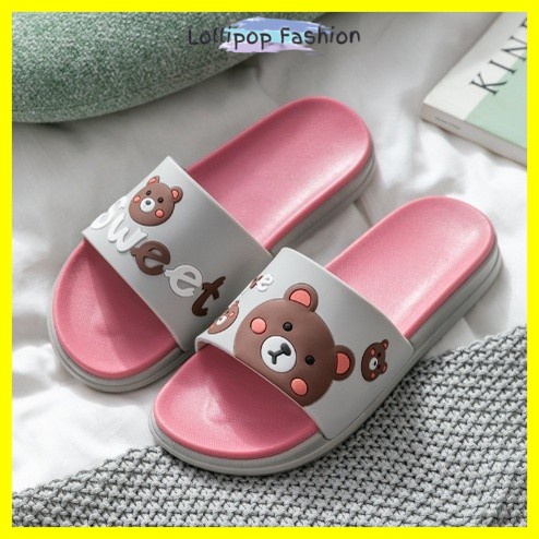 LOLLIPOP FASHION ️ READY STOCK ️Women's home outdoor trendy cartoon ...