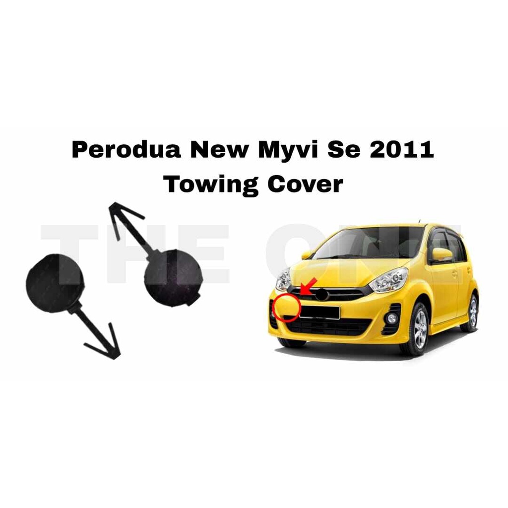 PERODUA LAGI BEST NEW MYVI SE 2011 TOWING COVER CAP/PENUTUP FRONT ...