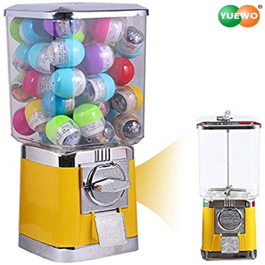 Gumball Candy Vending Machine Durable Metal Body Capsule Bouncy Ball ...