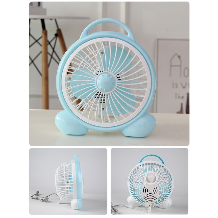 Mini Electric Fan Office Household Student Dormitory Bed Silent Small ...