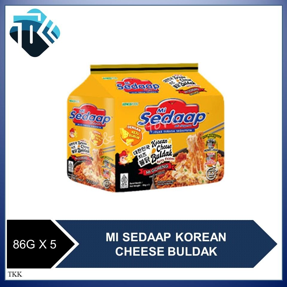 MI SEDAAP KOREAN CHEESE BULDAK 85G X 5 | Shopee Malaysia