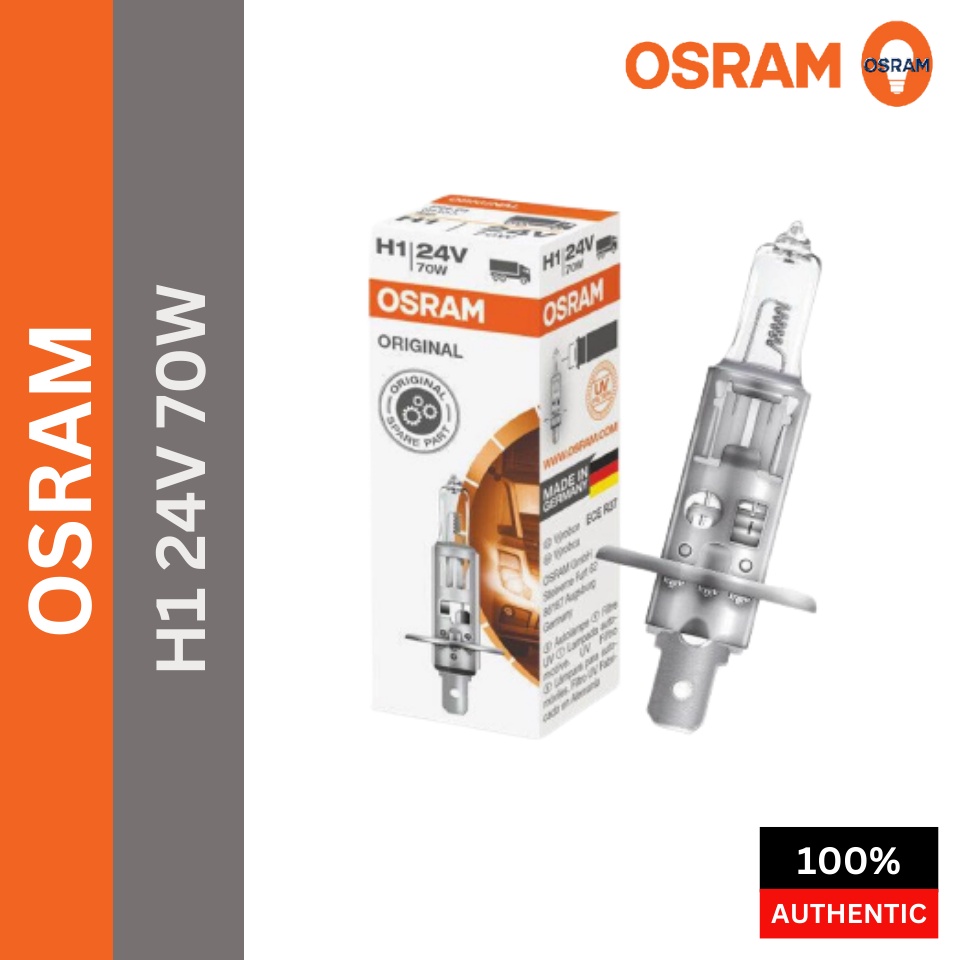 64155 OSR Osram H1 24V 70W P14.5S (1PCS) | Shopee Malaysia
