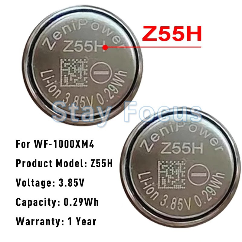 Original New ZeniPower Z55 Z55H For Sony WF-1000XM3 WF-1000XM4 WF-SP900 ...
