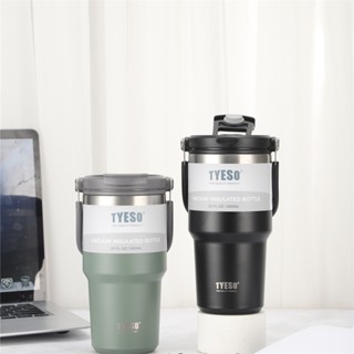 Original Tyeso 600ML Tumbler with Handle Custom Name 2 Way Drink Cold Hot Thumbler Botol Air ...
