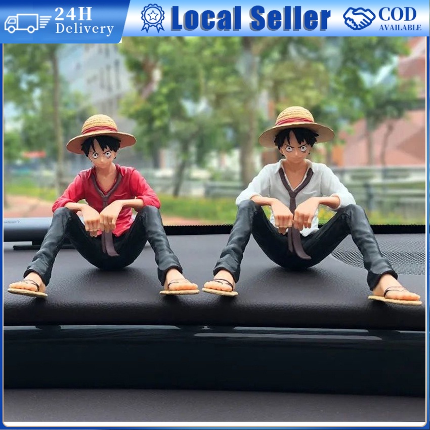 One Piece Luffy Decoration Computer Center Console Decoration car toy ...