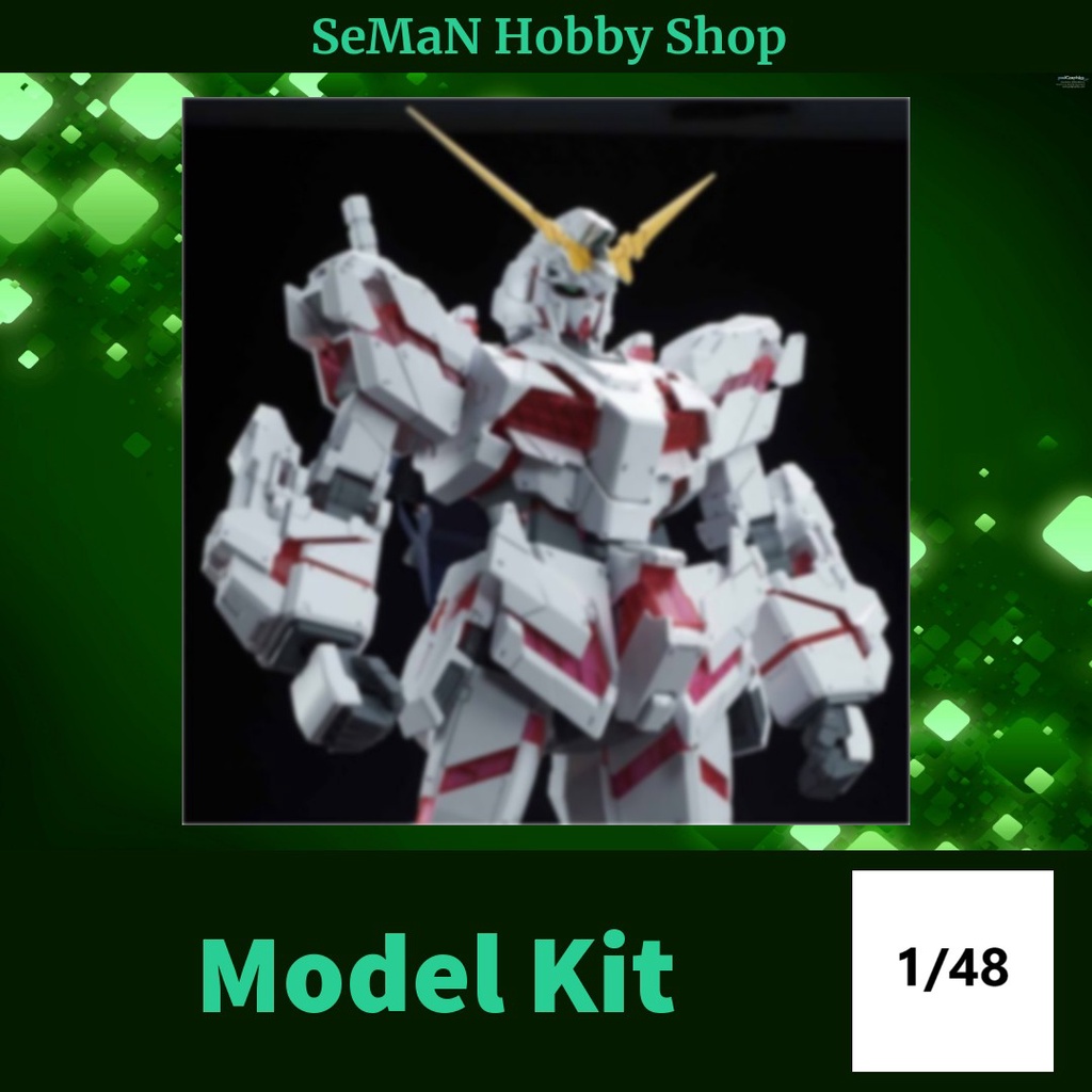 MEGA SIZE 1/48 Unicorn GD Plastic Model Kit [Mecha/Robot] (Hobby Toys ...