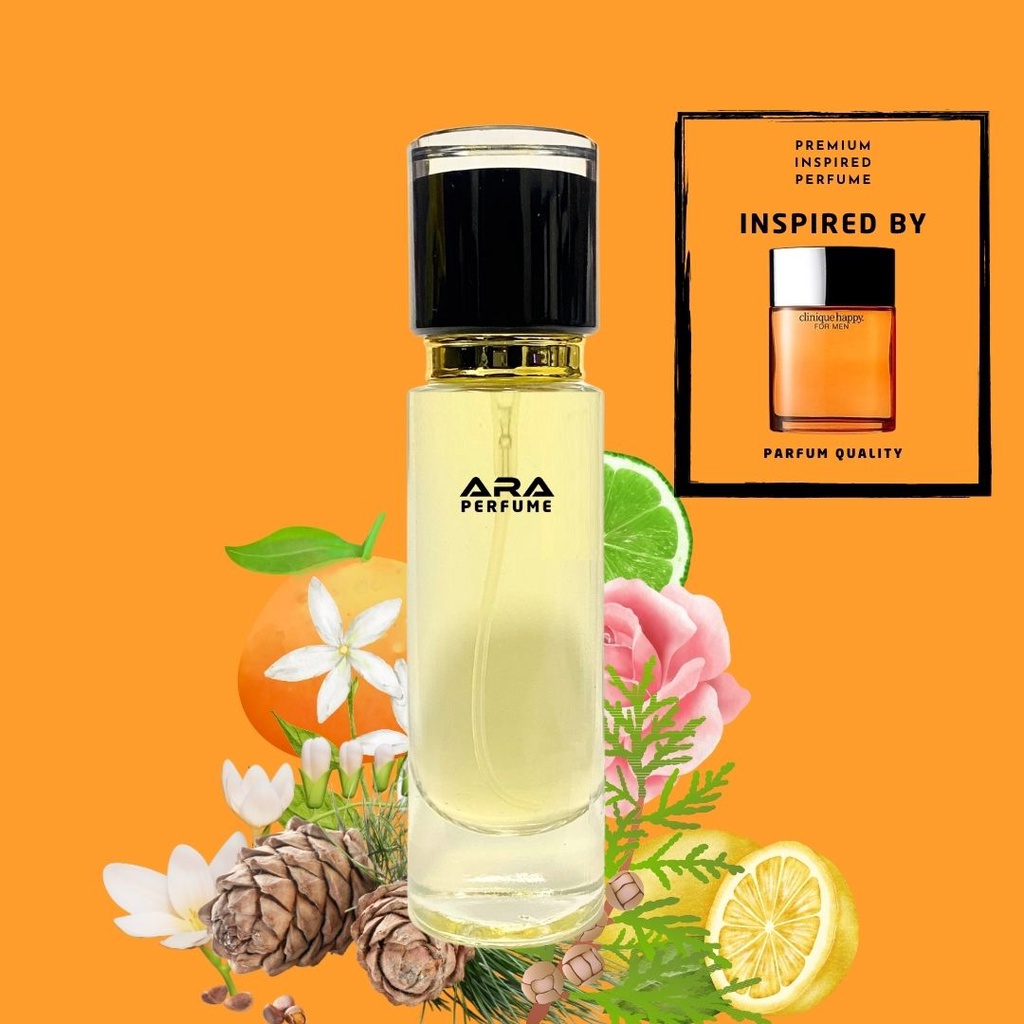 Ara Perfume Inspired CLlNlQUE H4PPY MAN Pati Perfume Perfume Gred Parfum EDP Long Lasting Tahan ...