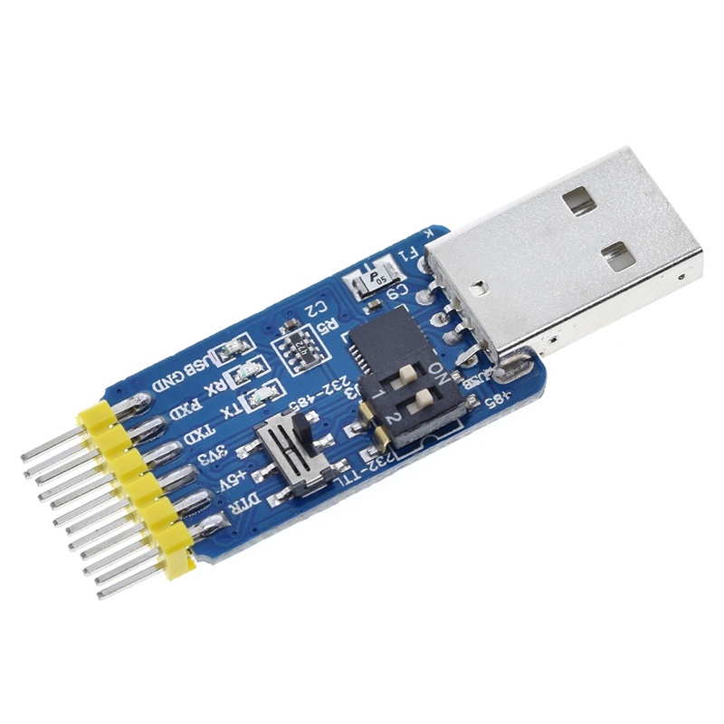 NEW USB CP2102 to TTL RS232 USB TTL to RS485 Mutual Convert 6 in 1 ...
