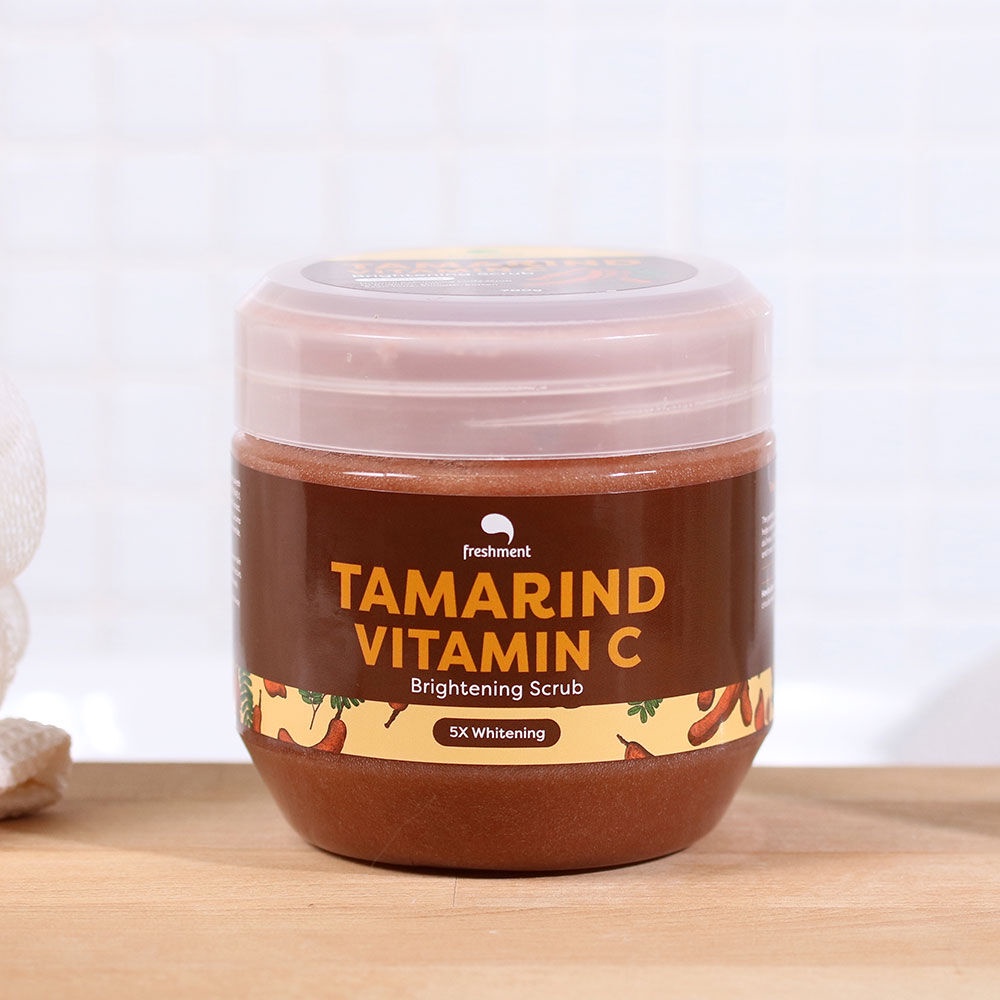 Freshment Tamarind Vitamin C Brightening Scrub / White Milky Gluta ...